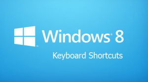 Complete List Of Windows 8 Keyboard Shortcuts – CyberVally